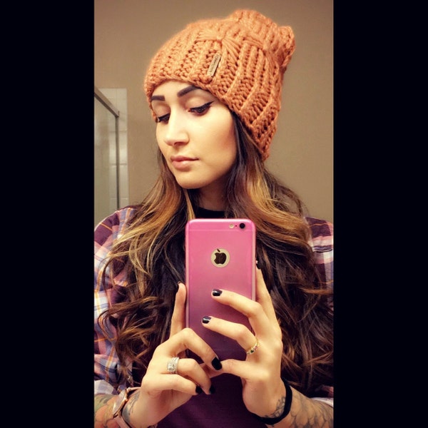 KNITTING PATTERN Berdetta Beanie - Etsy