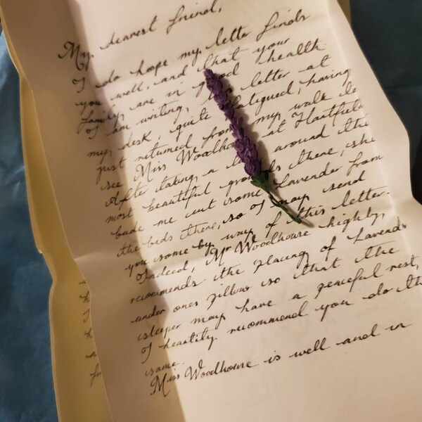 PERSONALISED Letter Trio Set - Invitation to Pemberley Pride ...