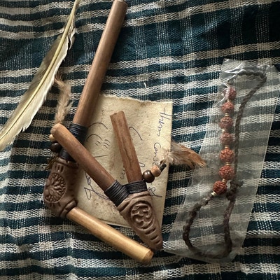 Shiva Big Tepi Pipe With Spiral Symbol - Etsy