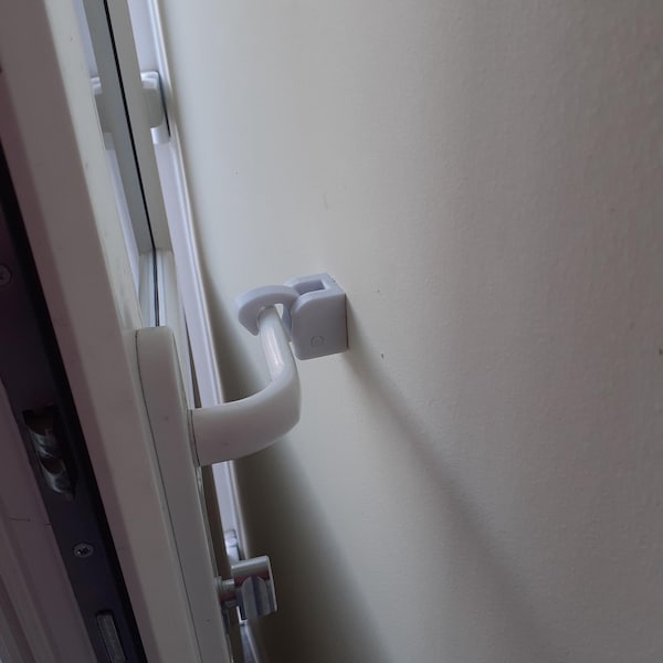Handlestay the Door Handle Stay Hook for Doors That Open Onto Walls No ...