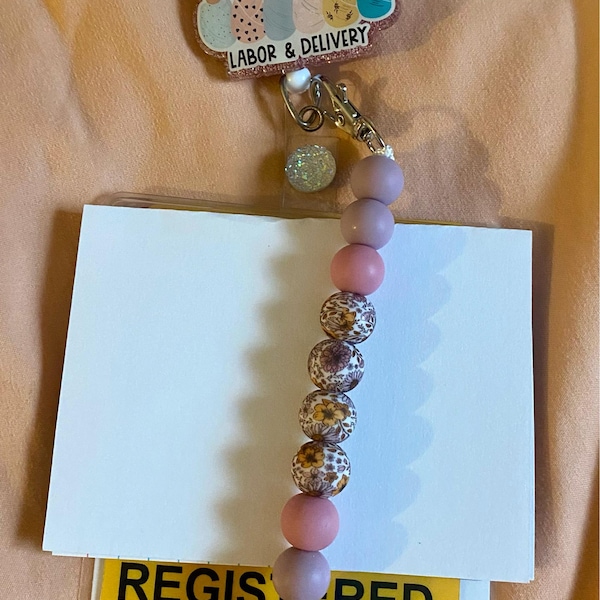 Labor and Delivery Nurse Badge Reel, It's A Beautiful Day for a ...