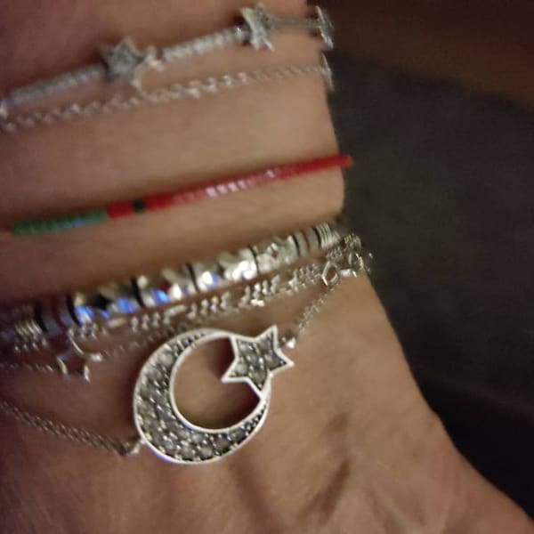 Berber Moroccan Silver Necklace, Vintage Pendant Fibula, Handmade ...