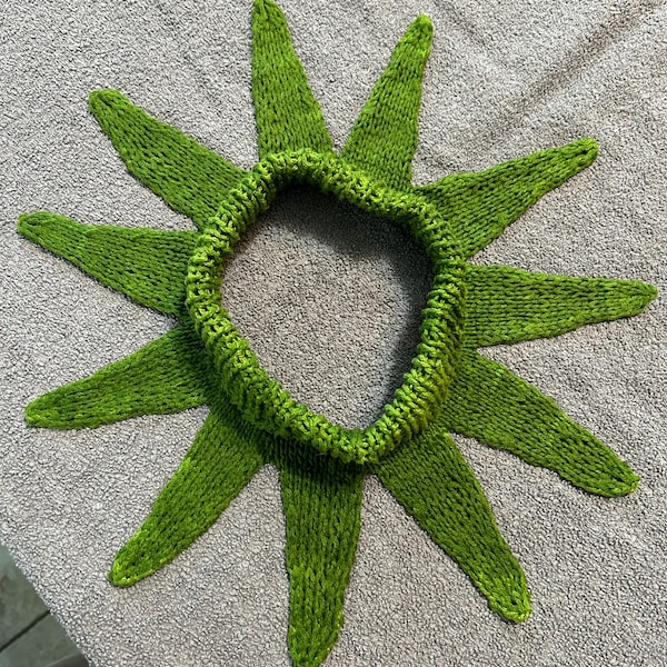 Kermit Collar Crochet Pattern - Etsy