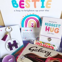 Personalised Best Friend Letterbox Gift Cheer up Get Well Soon Miss You ...