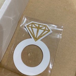 EOS Lip Balm Holder Diamond Ring Bridesmaid Gift - Etsy