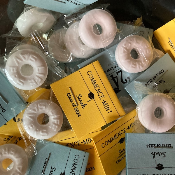 Graduation Commence-mints: 2025/2024 Graduation Candy, Graduation Party ...