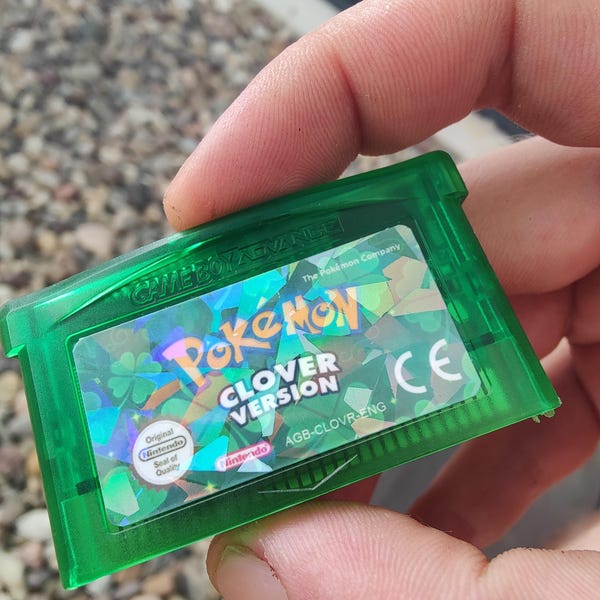 Pokemon Radical Red V4.1 RTC GBA Hackrom Retro Game for Gameboy Advance ...