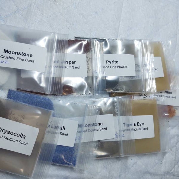 Gold Mica - Crushed Super Fine Gemstone Powder. Great for Body Lotions ...