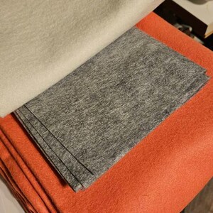 Felt by the Yard // 1/2 Yard // Wool Blend Felt, Merino Fabric, Felt ...