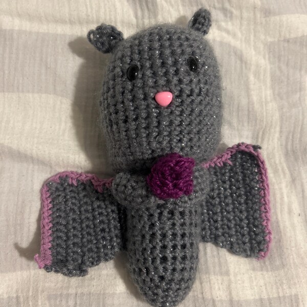 PATTERN: Plush Binx the Bat Pattern - Amigurumi Chunky Bat Pattern ...