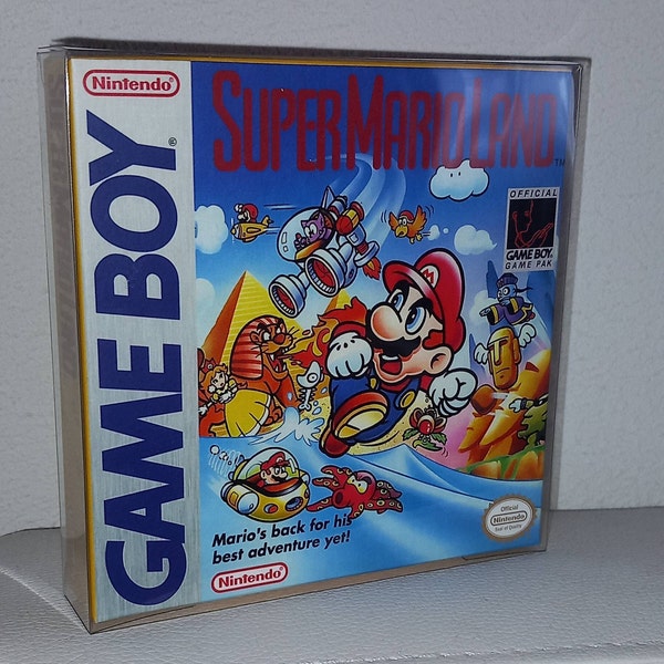 Super Mario Land Box for Game Boy Nintendo - 3 Regions - HQ - Inner ...