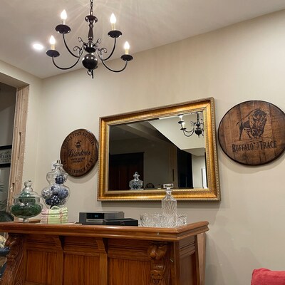 Custom Wedding Anniversary Monogram Autograph Guest Book Bourbon ...