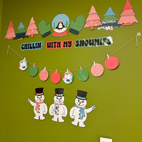Winter Bulletin Board | Snowman Bulletin Board | Bulletin Board Ideas ...