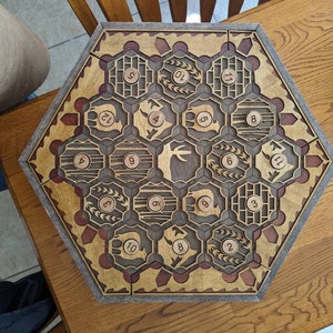 Catan-inspired Boardgame Laser Template & Glowforge File Download - Etsy