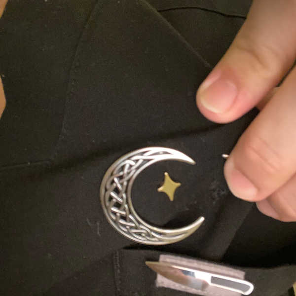 Sparkle Pin Set | Cute Sparkly Stars Brooch Set of 3 | Shiny Emoji Pin ...