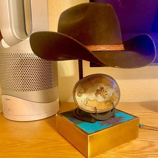 Vertical Belt Buckle Display 3-10 Buckles - Etsy