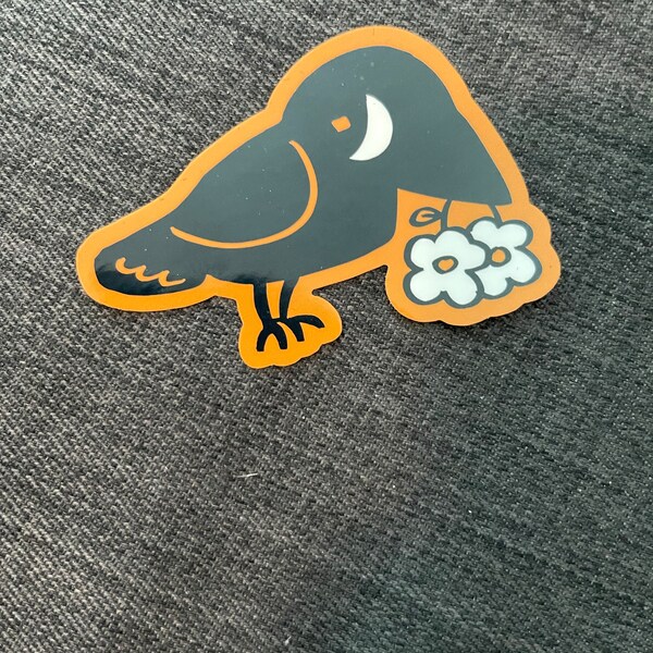 Crow Stickers - 3" - Etsy