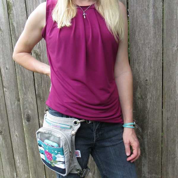 Concealed Carry Sewing Pattern, Heath CC Thigh Bag Pattern, Concealed ...