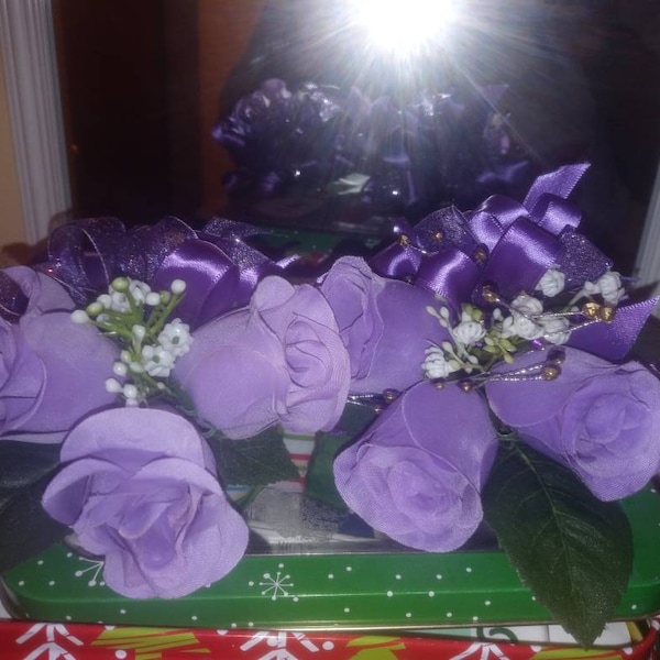 Purple Prom Flowers Purple Rose Mother's Corsage Purple Prom Corsage ...