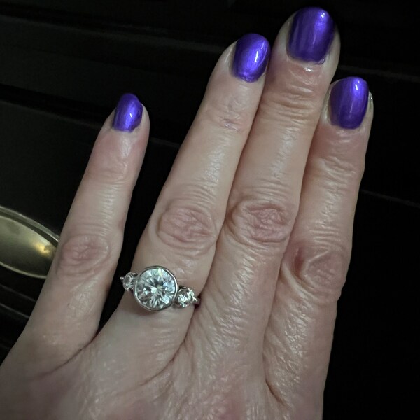 Her Majesty: Purple Nail Polish Handmade by GR8 Nails - Etsy