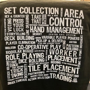 Board Game Mechanics Poster Tabletop and Strategy Gaming Art & Decor ...