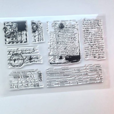 Tree Stamp Trees Clear Transparent Stamp Tree Silhouette - Etsy