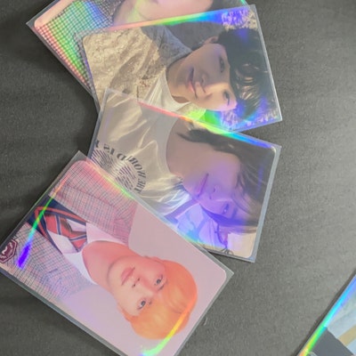 Rainbow Effect Holographic Card Sleeves Card Protector 50pcs Perfect ...