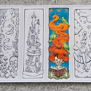 The Little Things Coloring Printables, Girls, Floral, Procreate ...