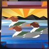 Mergansers at Sunset Duck Barn Quilt Painting Pattern: DIY Wall Art ...