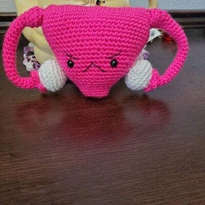 Anatomical Uterus Crochet Pattern PATTERN ONLY Instant DOWNLOAD ...
