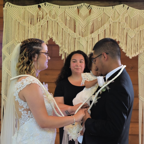Ivory Wedding Lasso - Flower Wedding Lasso - Lazo De Boda - Lazo Para ...