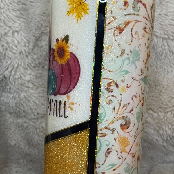 Autumn Paper Pack Fall Background Pumpkin Scrapbook Watercolor ...