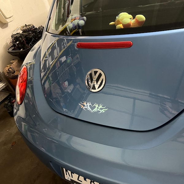 Car Tramp Stamp Vinyl Decal | Rearview Mirror Window Bumper Sticker ...