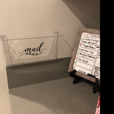 Mail Decal, Home and Office Organization, Mail Box Container Sign ...