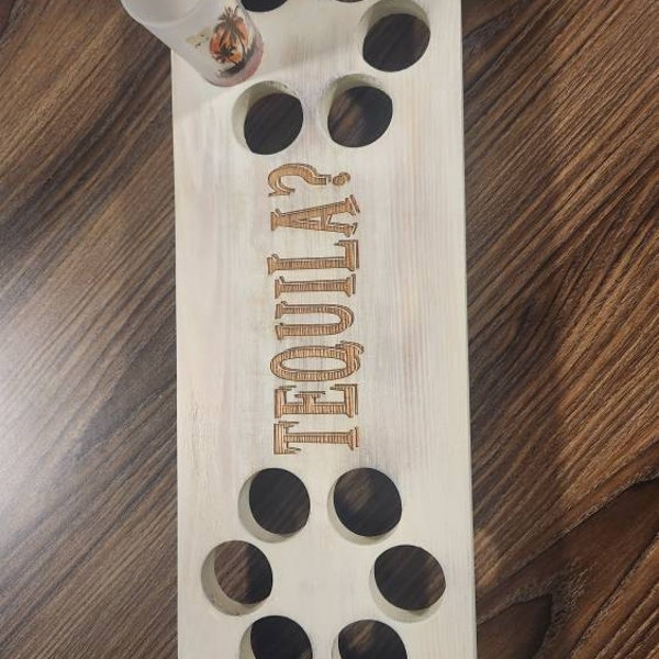Serving Tray for Shots/personalized Tray/barware/shot Glasses/wooden ...
