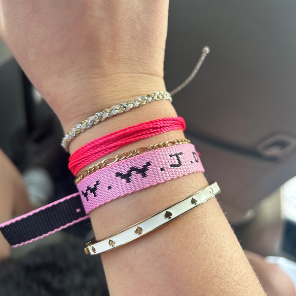 WWJD Bracelets - Cute What Would Jesus Do Bracelets - 90's Style Retro ...