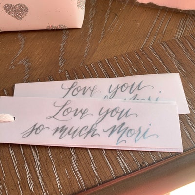 Handmade Paper Table Number Signs - Etsy