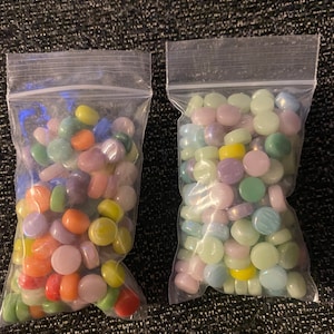 100 MINI Glass Gems Miniature Vase Fillers Clear Glass Gems | Etsy