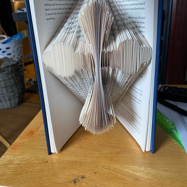 CROSS Book Folding Pattern — 150 Folds (300 Numbered Pages). PDF ...