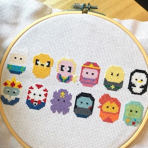 Adventure Time Clock Cross Stitch Pattern (PDF Download) - Etsy