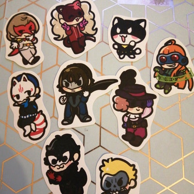 Persona Sticker Pages - Etsy