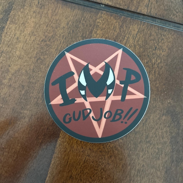 Grimace Birthday Shake Matte Sticker - Etsy