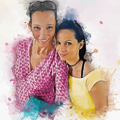 Remember Loved One Portrait, Lost Loved One Custom Portrait Gift ...