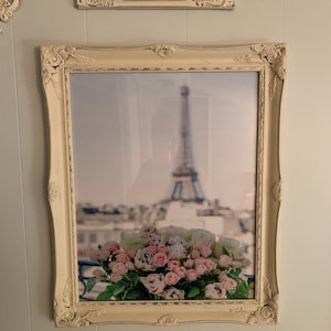 Paris Photography A Paris Balcony, Eiffel Tower, Roses, Travel Fine Art ...