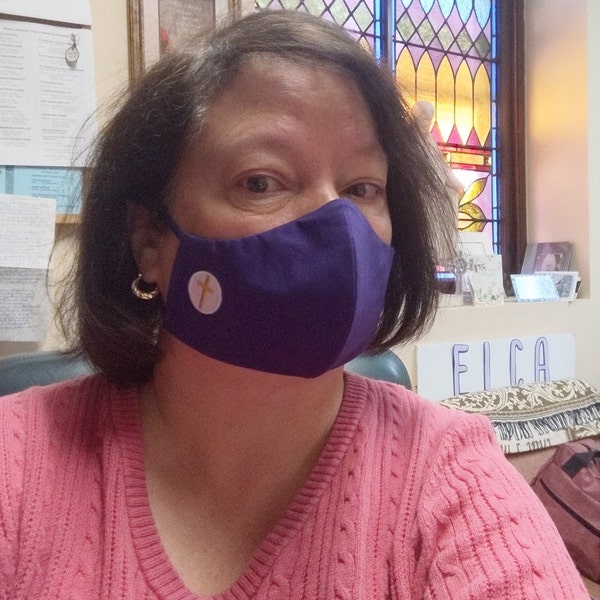 Liturgical Face Mask for Catholic Priests, Clergy, Pastor, Religious ...