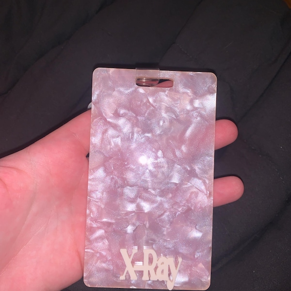 Personalized Badge Buddy for Xray, Rvt, Rdms, Tech, Pct, Nurse, RN ...