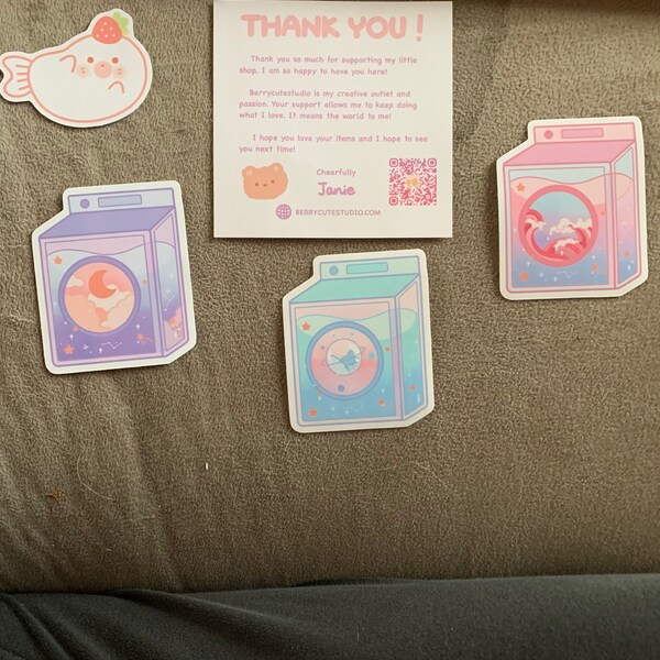 Dream Machine Transparent Stickers - Water Bottle Stickers- Pastel ...