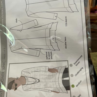 Style Arc Sewing Pattern Simply Sally Top Women - Etsy