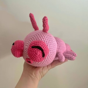 Pink Larva Crochet Pattern PDF - Etsy