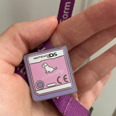 Nintendogs Game Cartridge Inspired Hard Enamel Lapel Pin Badge - Etsy